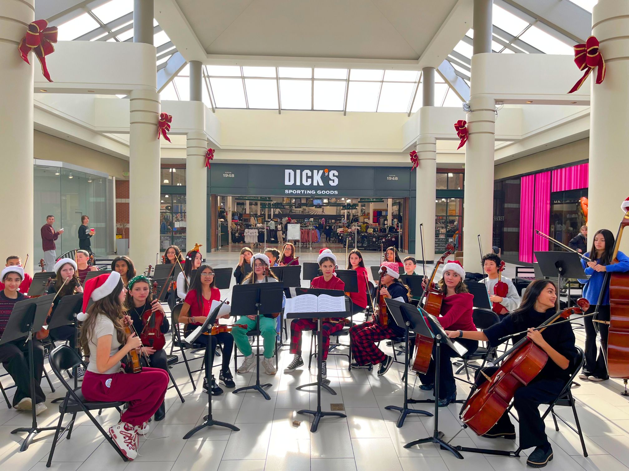 C.J. Hooker Chamber Orchestra performs in the Galleria Mall - Goshen ...