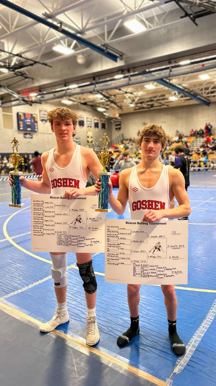 Goshen's wrestling captains are leading by example - Goshen Central ...